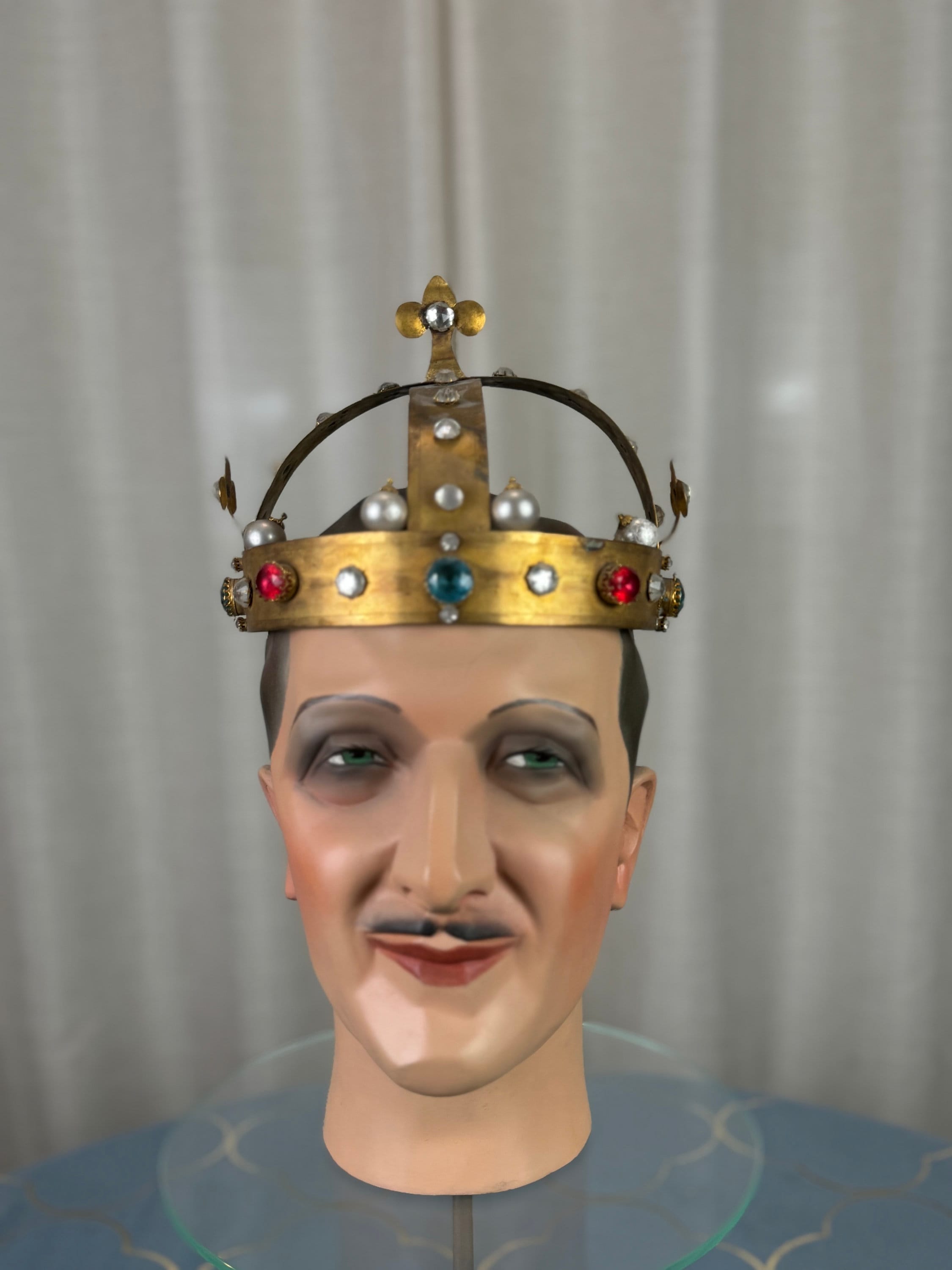 Antique Men's Theater Crown, Germany, ca. 1890-1910 – ANTIQUE GOWN