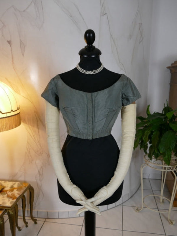 Bodice Crinoline Dress, 1850s – ANTIQUE GOWN